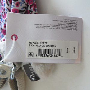 Kipling | Bags | Kipling Keefe Floral Design Shoulder Crossbody Bag Nwt ...